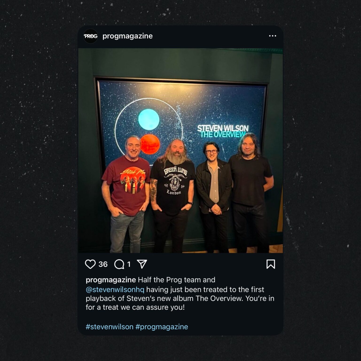 The Overview First Playback Sessions - Steven Wilson