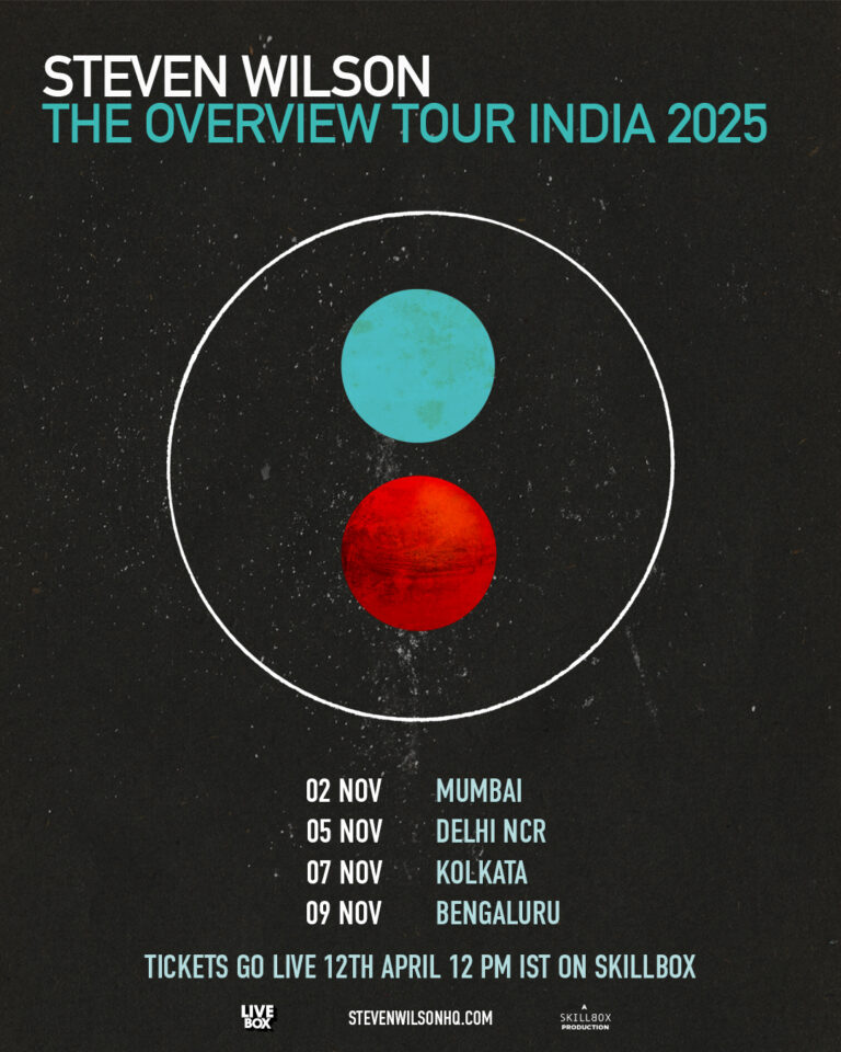 The Overview Tour is coming to India in 2025! - Steven Wilson